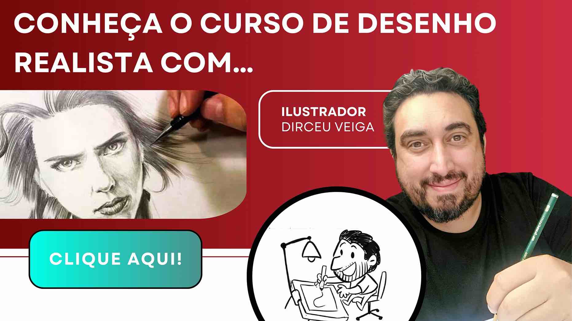 Desenhos Realistas: Como Desenhar Realista - Ilustrador Veiga